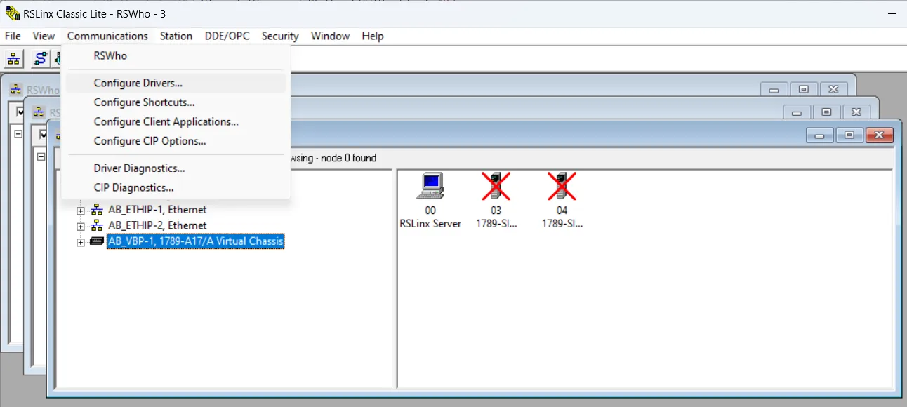 Connected Components Workbench PLC Simulator